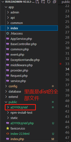 怎么样把web/dist的文件放在/public/xxxx里有哪些步骤？ - BuildAdmin